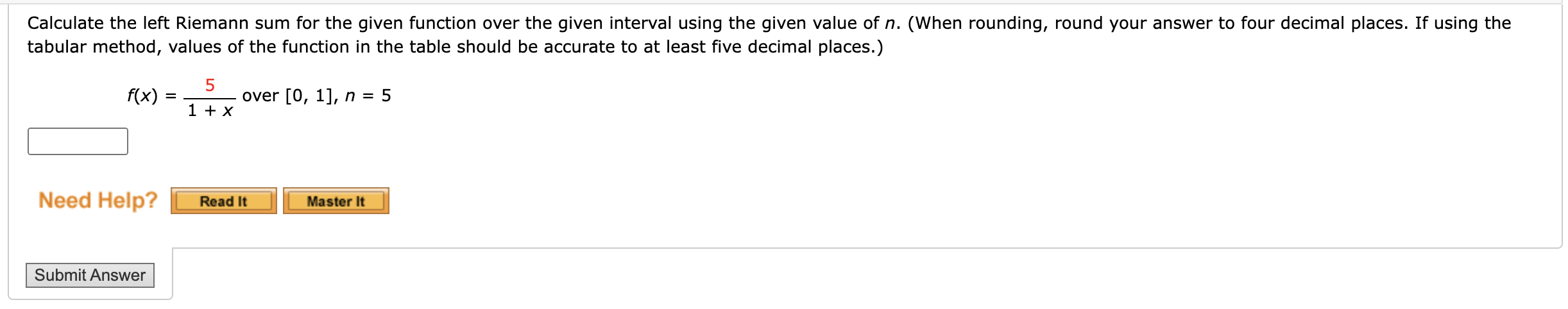 Solved tabular method, values of the function in the table | Chegg.com