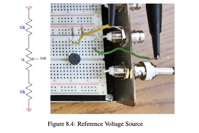 Solved Figure 8.4: Reference Voltage Source 2. (4 points) | Chegg.com