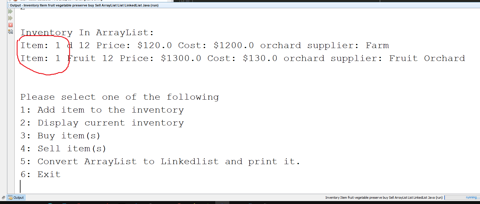 Solved UPDATE THE INPUT CODE METHOD (inputCode) SUCH THAT IT | Chegg.com