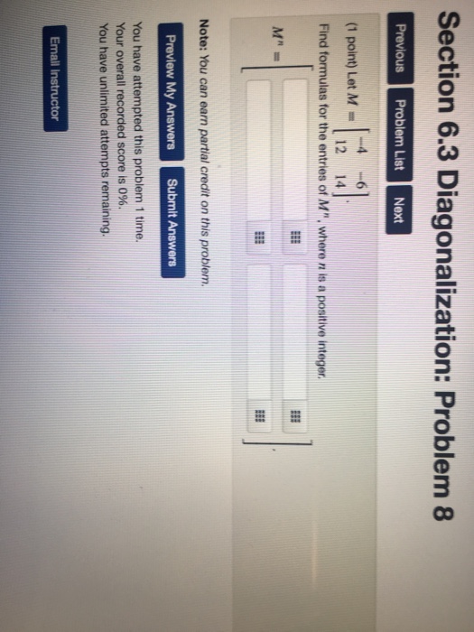 Solved Section 6 5 Singular Value Decomposition Problem 4