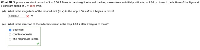 Solved A Loop Of Wire In The Shape Of A Rectangle Of Width W