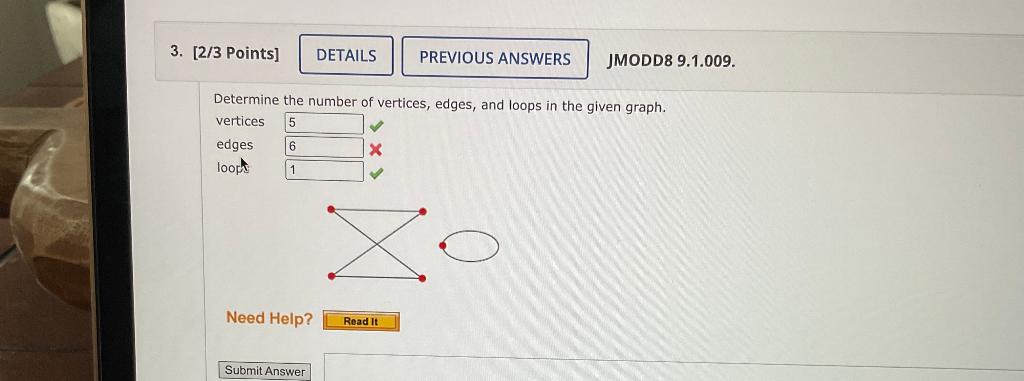 Solved 3. [2/3 Points) DETAILS PREVIOUS ANSWERS JMODD8 | Chegg.com