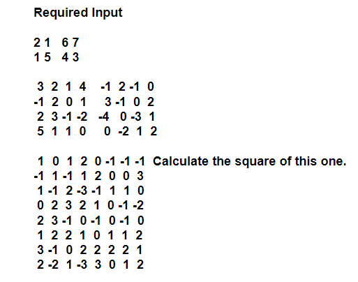 Solved Matrices provide a convenient mechanism to manage | Chegg.com
