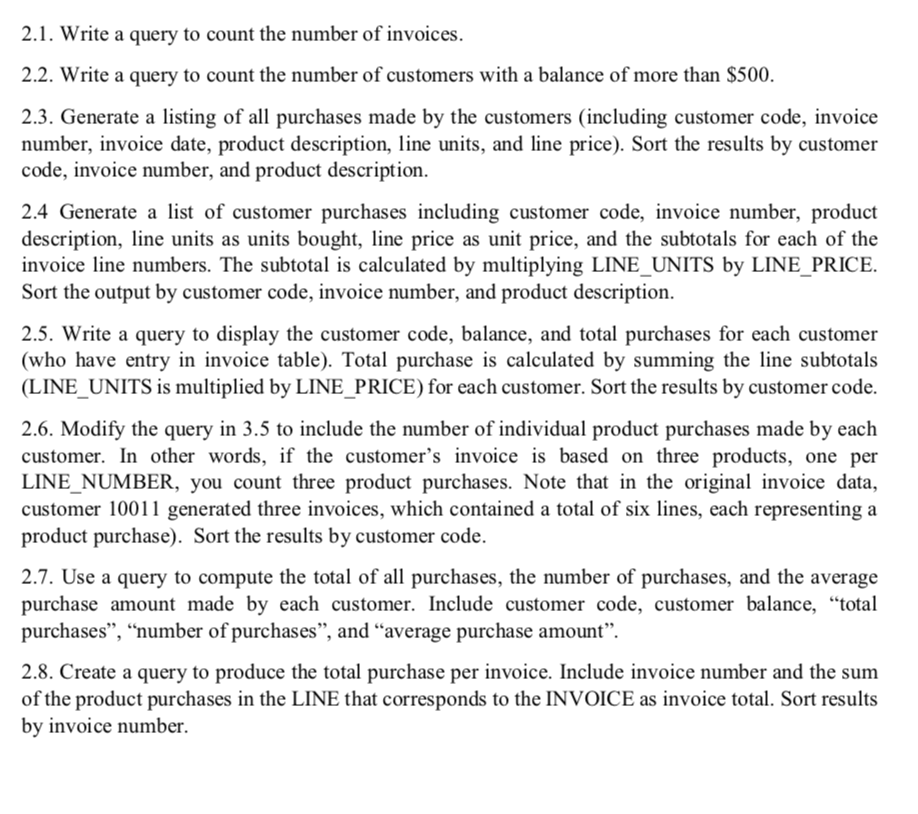 Solved 2. Using the structure of contents of the SaleCo | Chegg.com