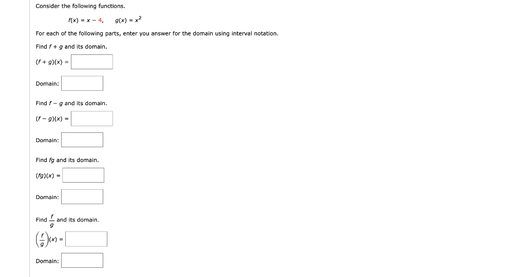 Solved Use The Graphs Of F And G To Evaluate The Functions