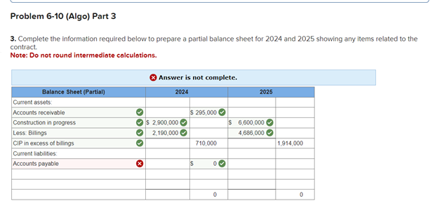 Solved Required information Problem 6-10 (Algo) Long-term | Chegg.com