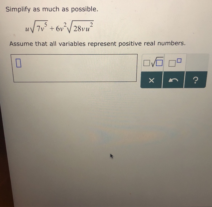 Solved Simplify as much as possible. Assume that | Chegg.com