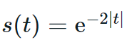 Signaalin s:R→C Fourier-muunnos s^:R→C lasketaan | Chegg.com