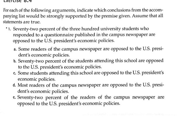 Solved 72 ﻿percent of the 300 ﻿university students who | Chegg.com