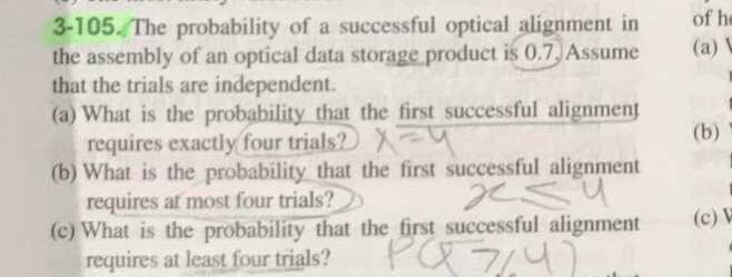 Solved 3-101. Suppose that the random variable X has a | Chegg.com