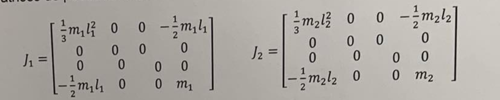 Apply the "Equations of Dynamics for robots with | Chegg.com