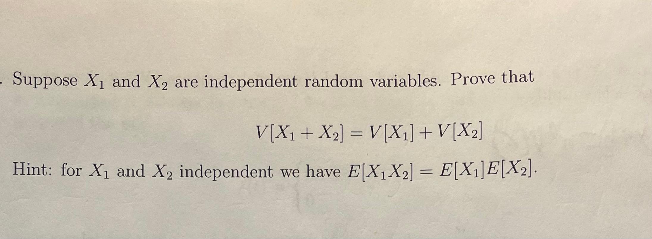Solved Suppose X is a discrete random variable with pmfp and | Chegg.com