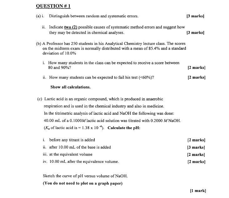 Solved Question 1 Ai Distinguish Between Random And 