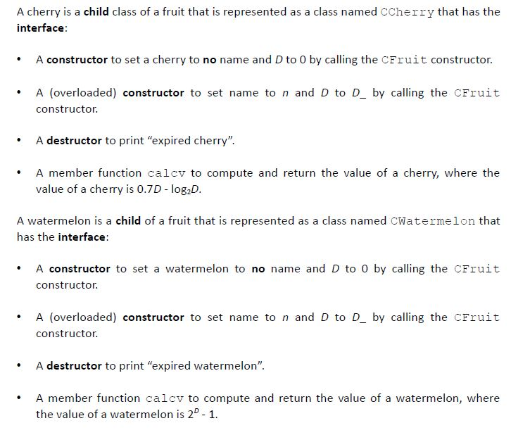 Solved 3. Using C++, write a program to create a (class) | Chegg.com