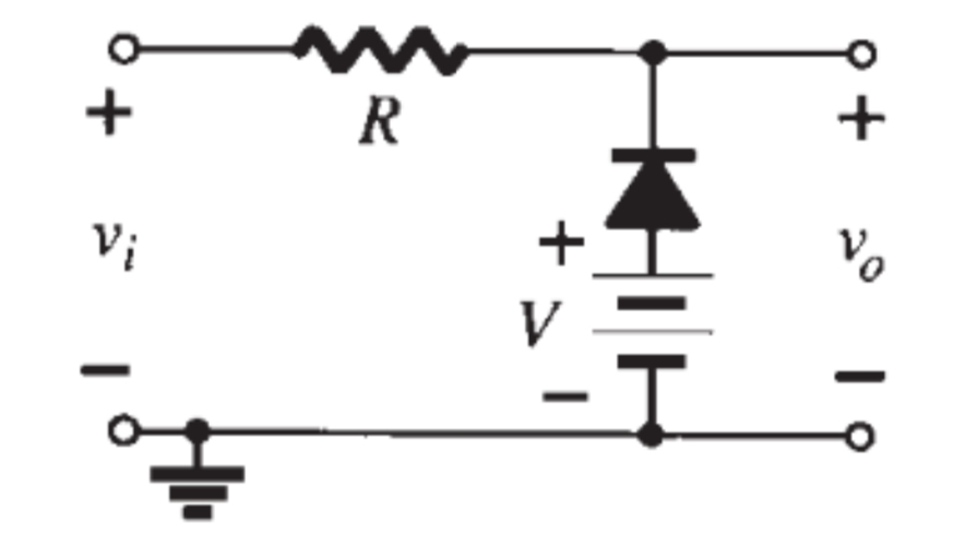 Solved Determine the output waveform Vo in the circuit of | Chegg.com