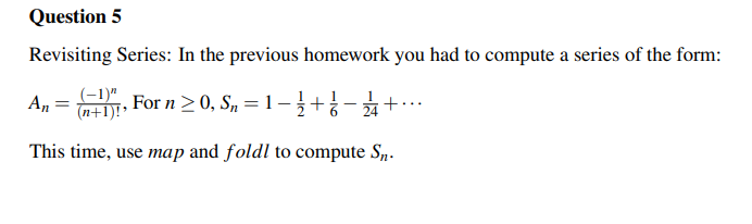 Solved Revisiting Series: In the previous homework you had | Chegg.com