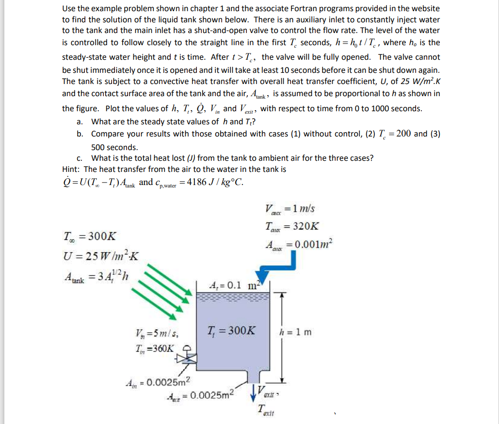 Use the example problem shown in chapter 1 and the | Chegg.com