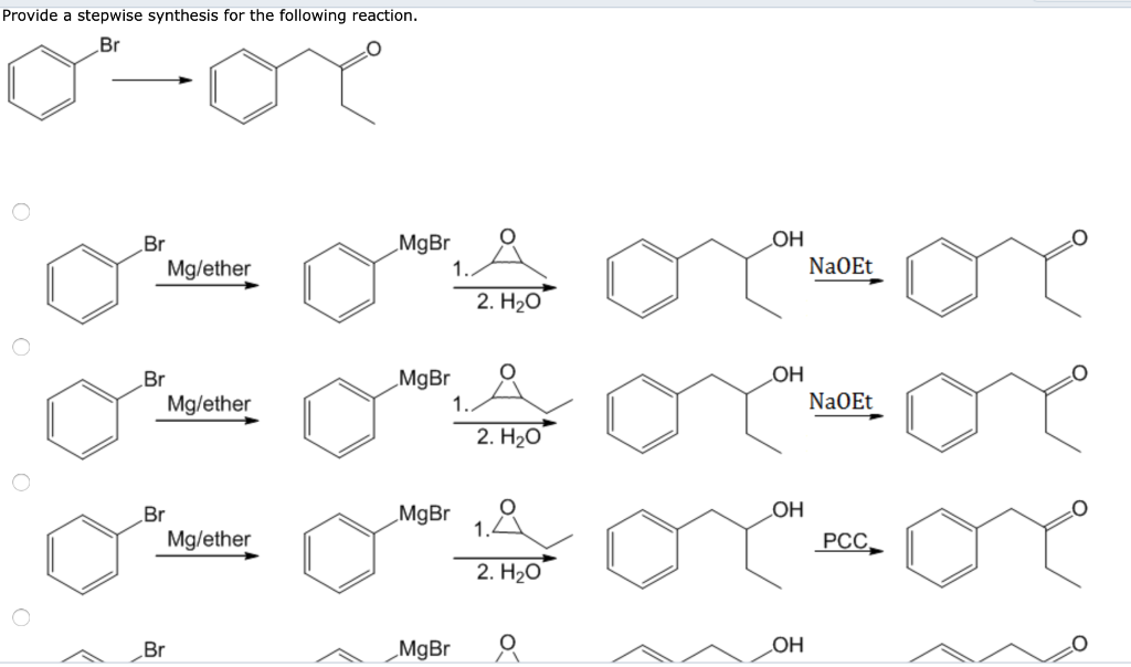 Solved Provide a stepwise synthesis for the following | Chegg.com