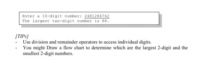 Solved Problem-2 Number Scanner [60%] [Problem Description] | Chegg.com