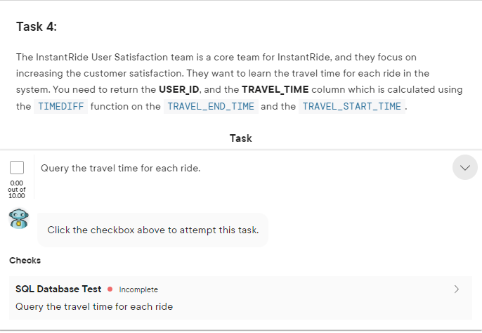 Solved Scenario and Database Model: Instant Ride InstantRide | Chegg.com