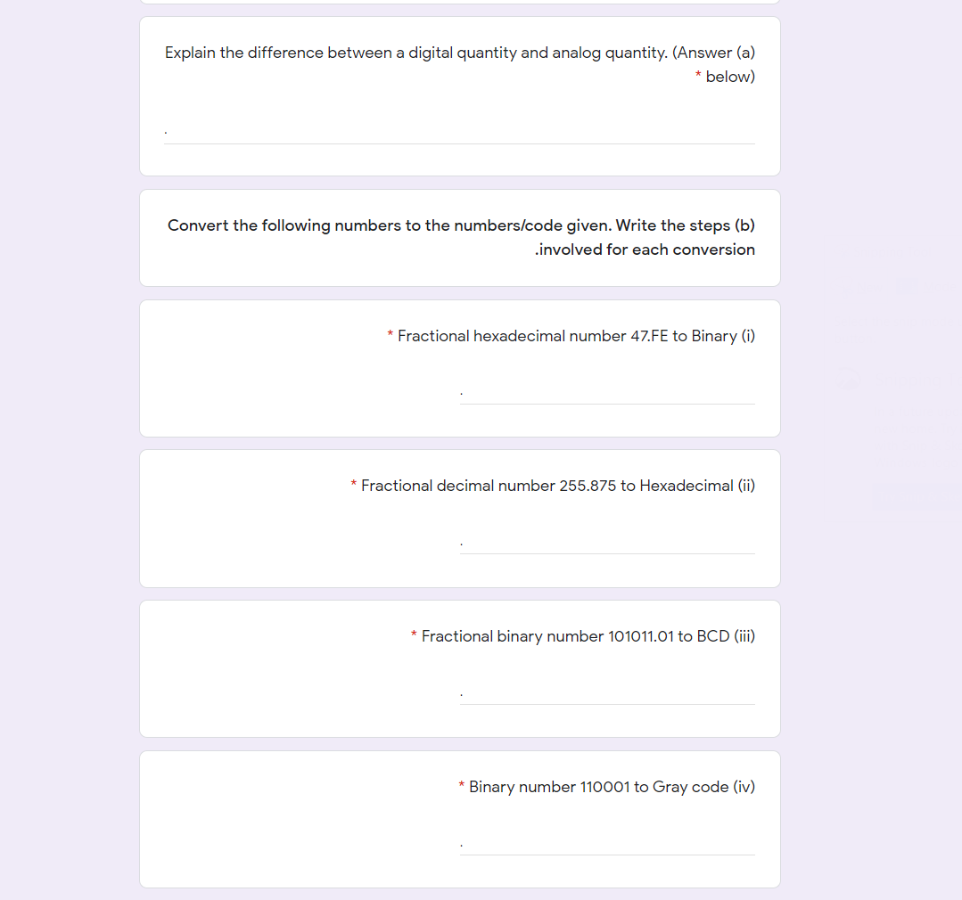 Solved Explain the difference between a digital quantity and | Chegg.com