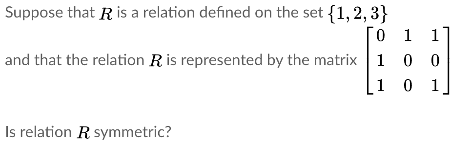 Solved Suppose that R is a relation defined on the set | Chegg.com