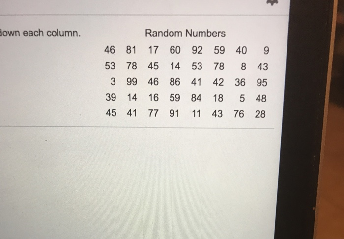 Solved Select a random sample of five state capitals from | Chegg.com