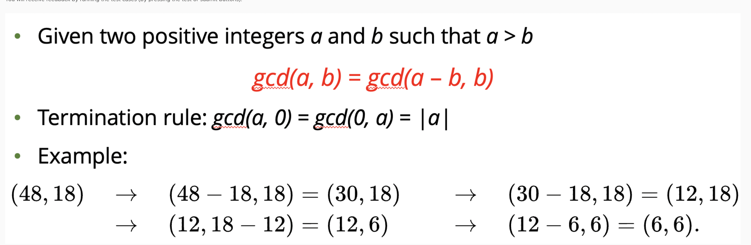Solved Coding, Write a function to compute the Greatest | Chegg.com
