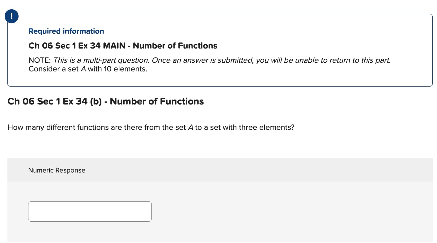 Solved Required information Ch 06 Sec 1 Ex 34 MAIN - Number | Chegg.com