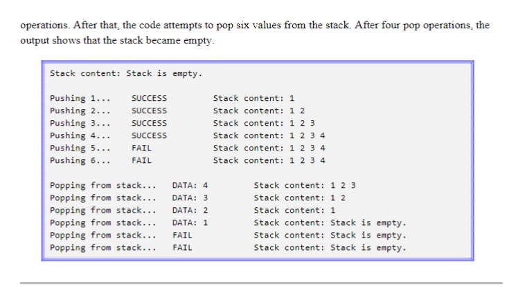 Solved QUESTION 6. (10 points) A stack is a data structure | Chegg.com