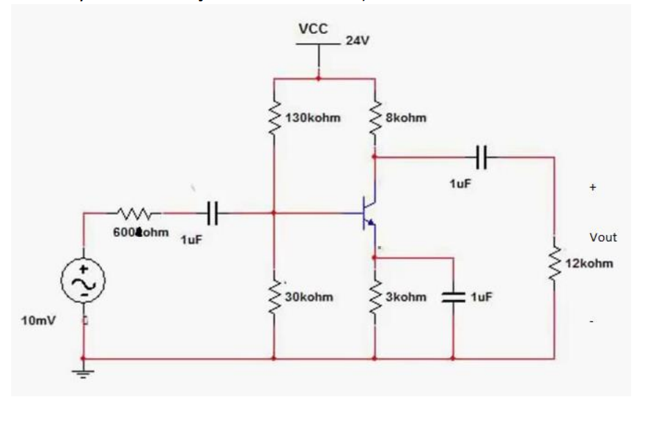 Solved Question 4: Calculate the gain Avs by drawing the AC | Chegg.com