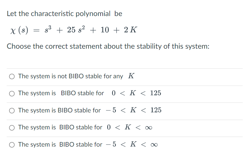 Solved Let the characteristic polynomial be | Chegg.com