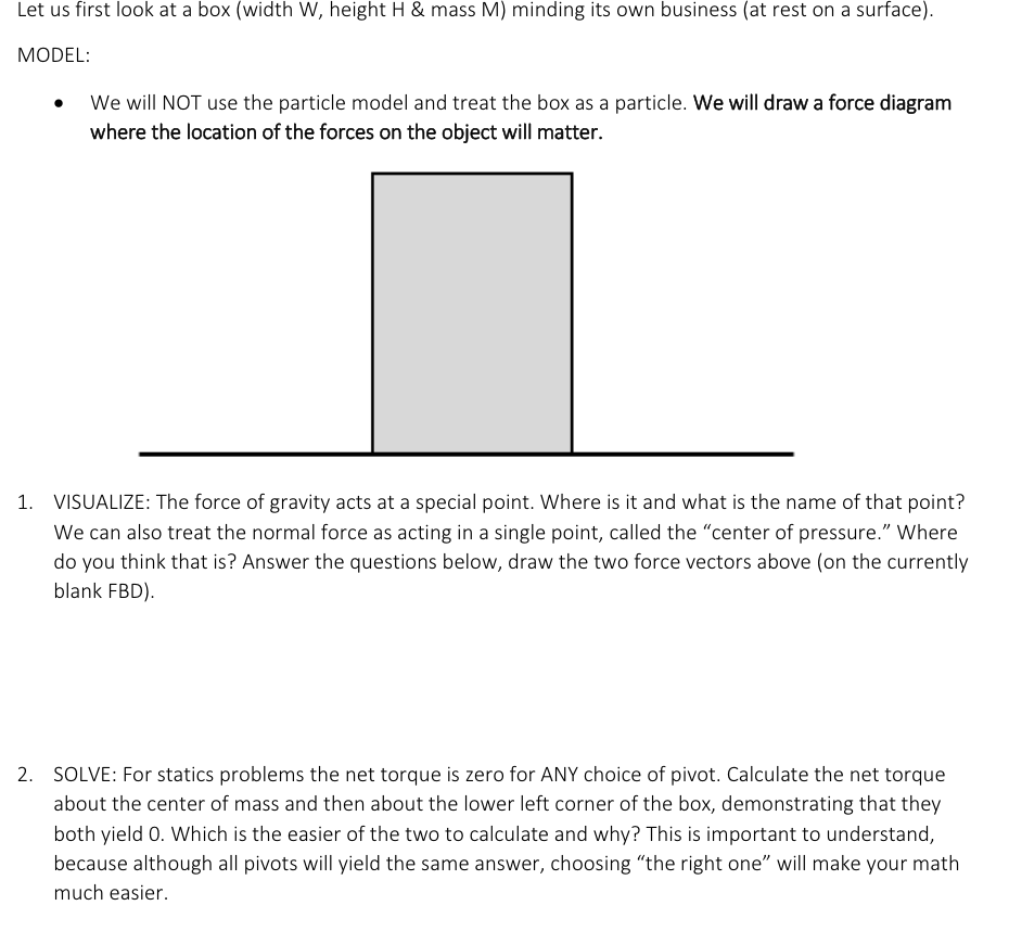 Gravity Current Box Models