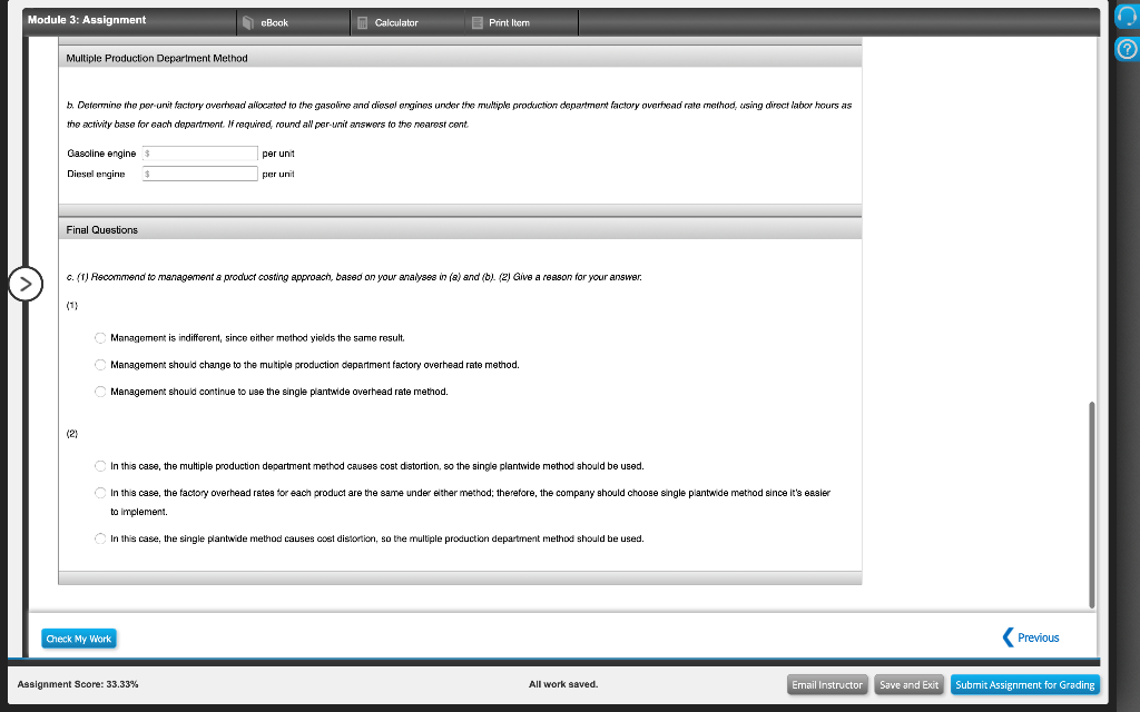 Solved Module 3: Assignment cBook Calculator Print Item | Chegg.com