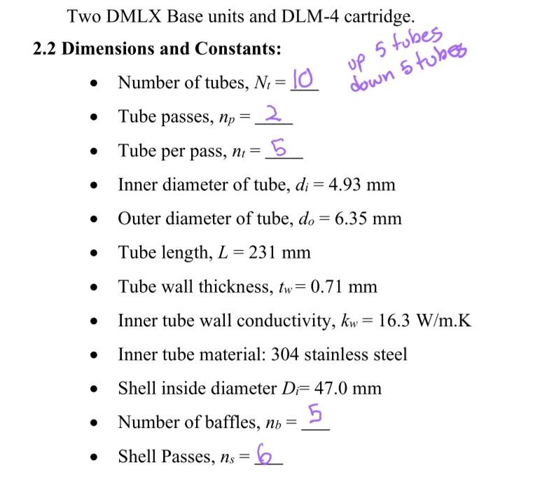 Solved 1) Calculated heat duty through experimental data for | Chegg.com