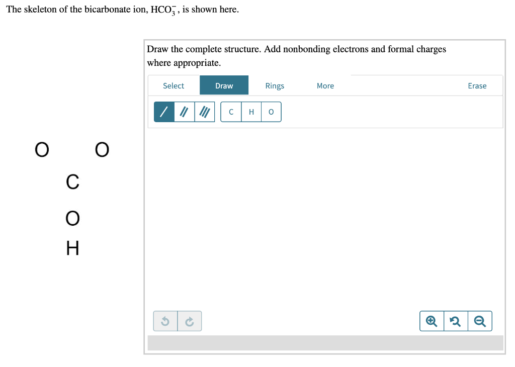 Solved Draw the complete structure. Add nonbonding electrons | Chegg.com