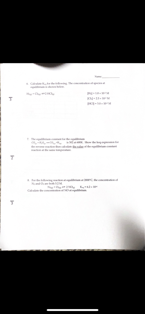 Solved Name: Unit 5 Hand-In Assignment ≈1 (5.1-5.3) When | Chegg.com