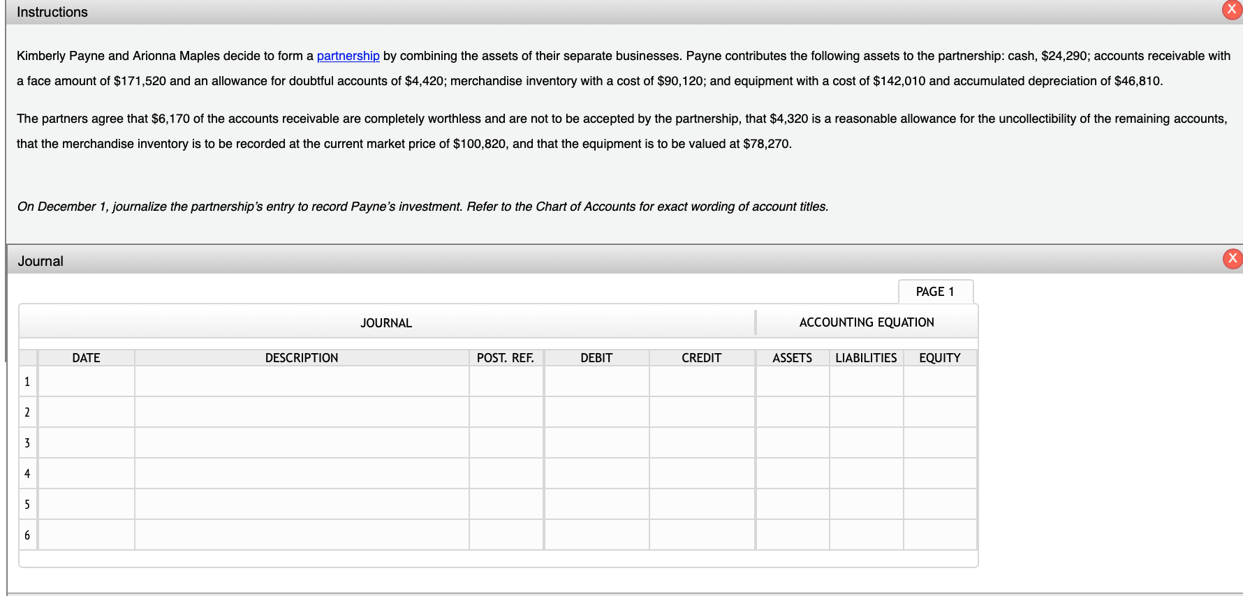 Solved Instructions Kimberly Payne and Arionna Maples decide | Chegg.com