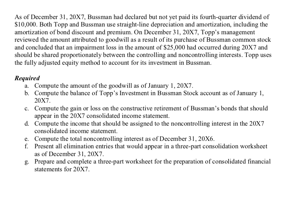 Solved P8-28A Comprehensive Problem: Intercorporate | Chegg.com