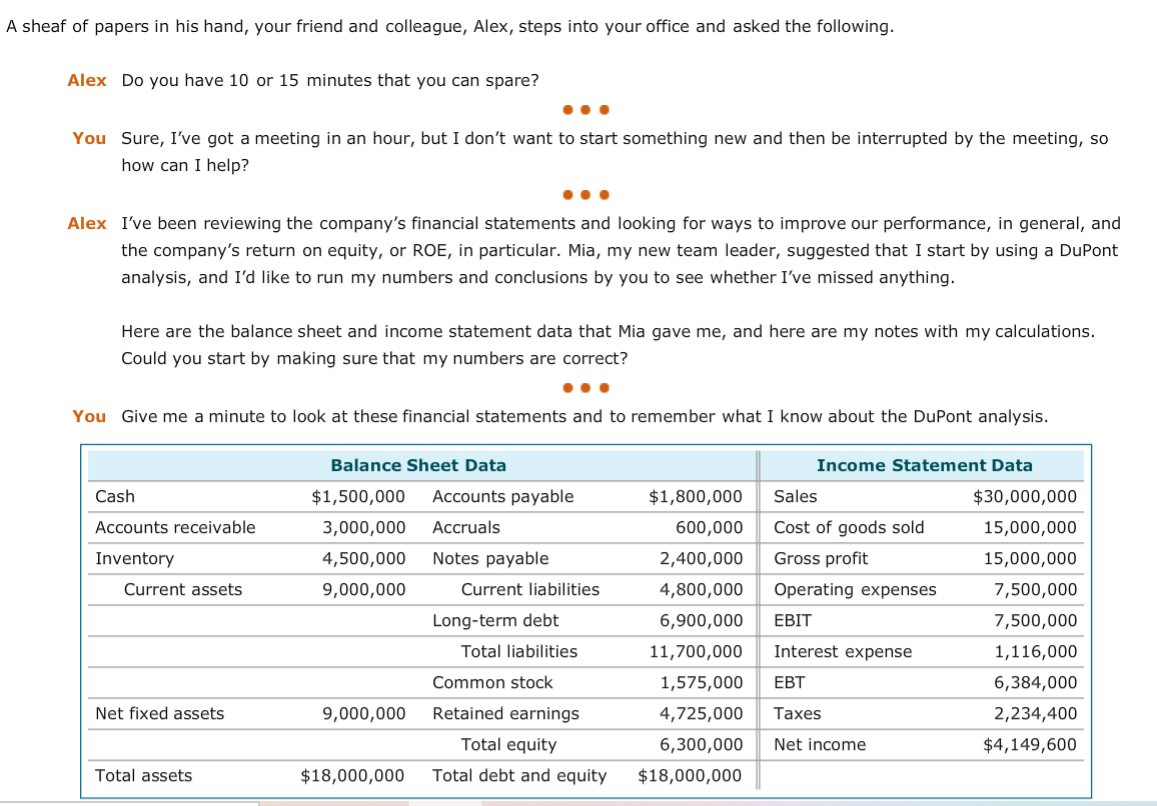 Solved A sheaf of papers in his hand, your friend and | Chegg.com