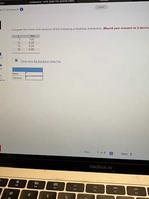 Solved nect Assignments - BUSI-2306-703-202030-31634 Saved | Chegg.com Solved nect Assignments - BUSI-2306-703-202030-31634 Saved | Chegg.com