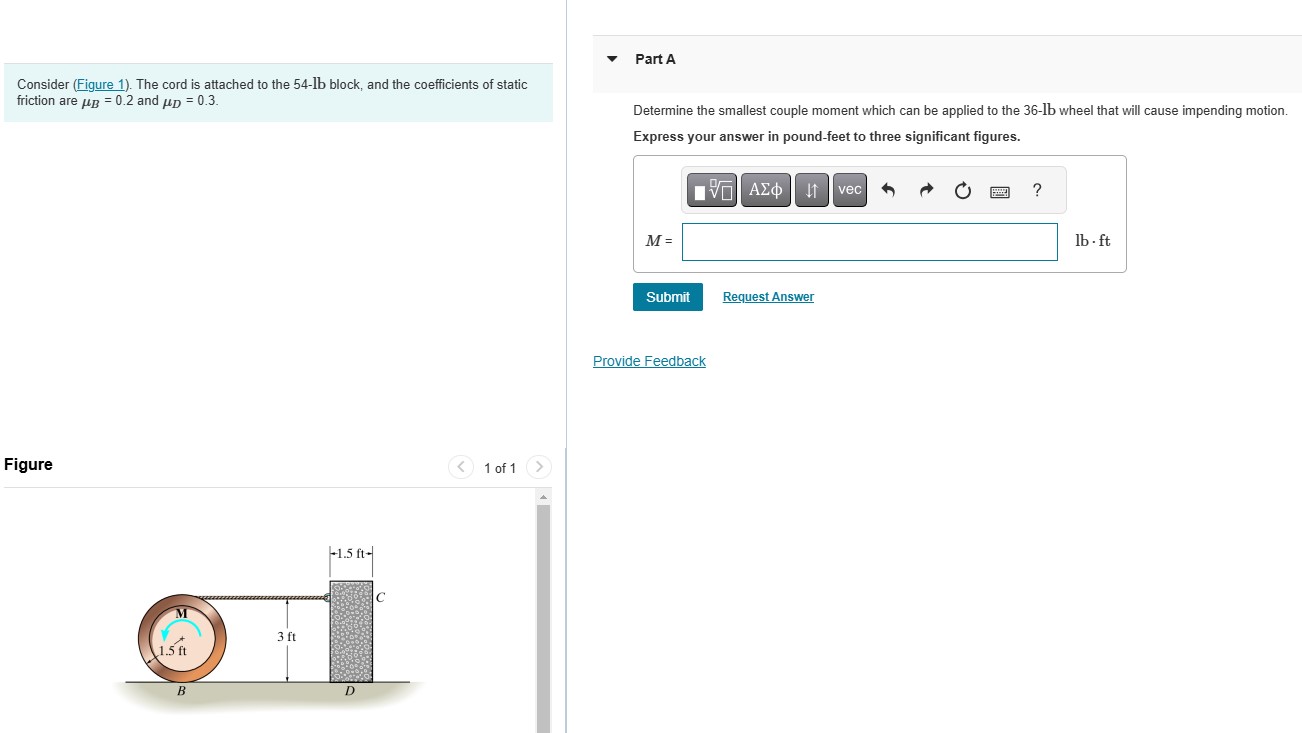 Solved Consider (Figure 1). ﻿The cord is ﻿attached to ﻿the | Chegg.com