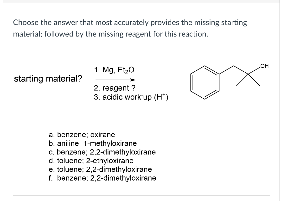 Solved Choose the answer that most accurately provides the | Chegg.com