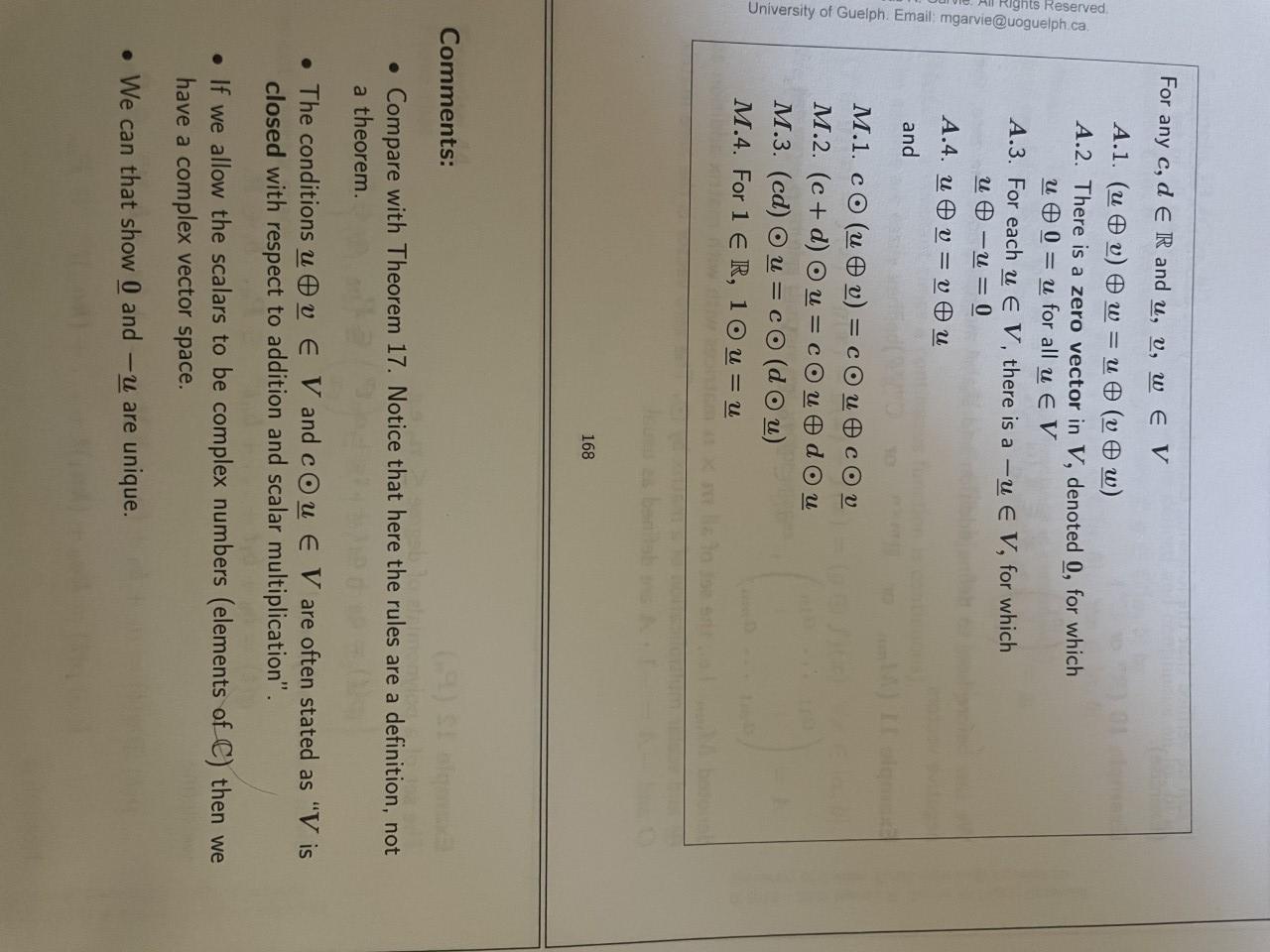 Solved 10M Let V be set of all ordered triples of real | Chegg.com