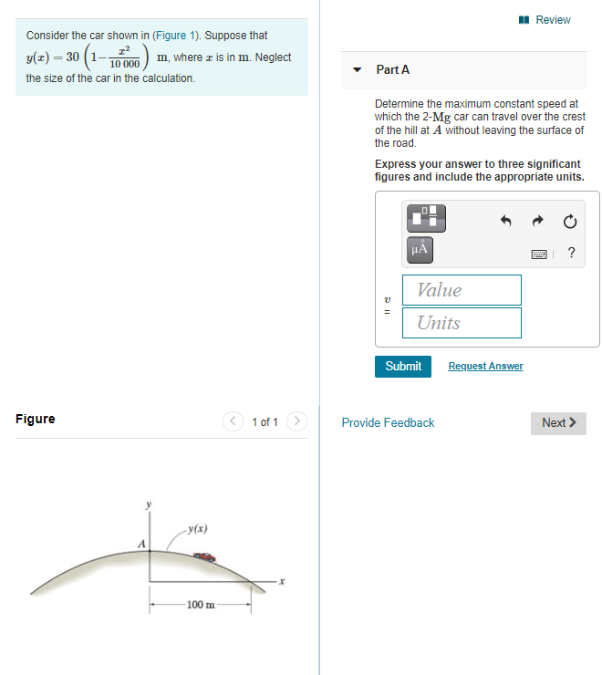 Solved II Review Consider the car shown in (Figure 1). | Chegg.com