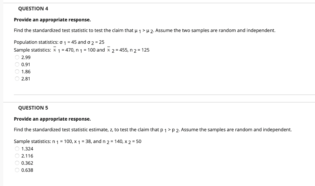 Solved Provide an appropriate response. Find the | Chegg.com