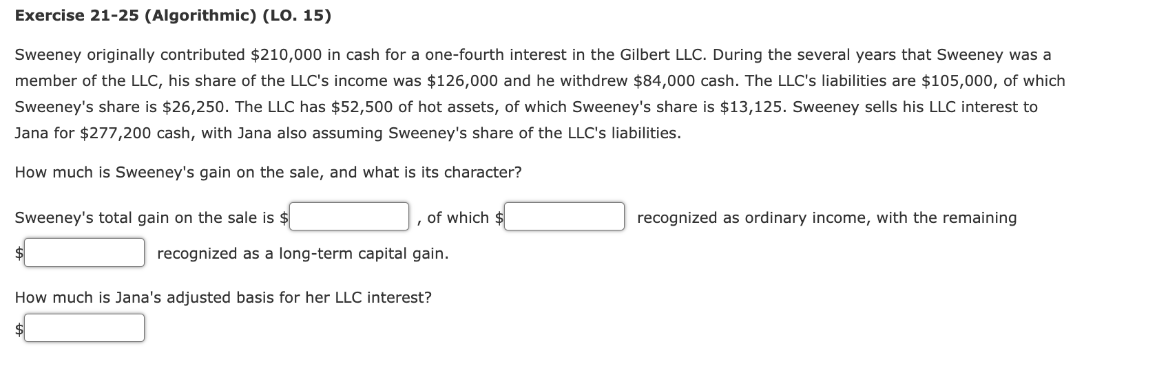 Solved Please answer ALL of the boxes. This is from ONE | Chegg.com