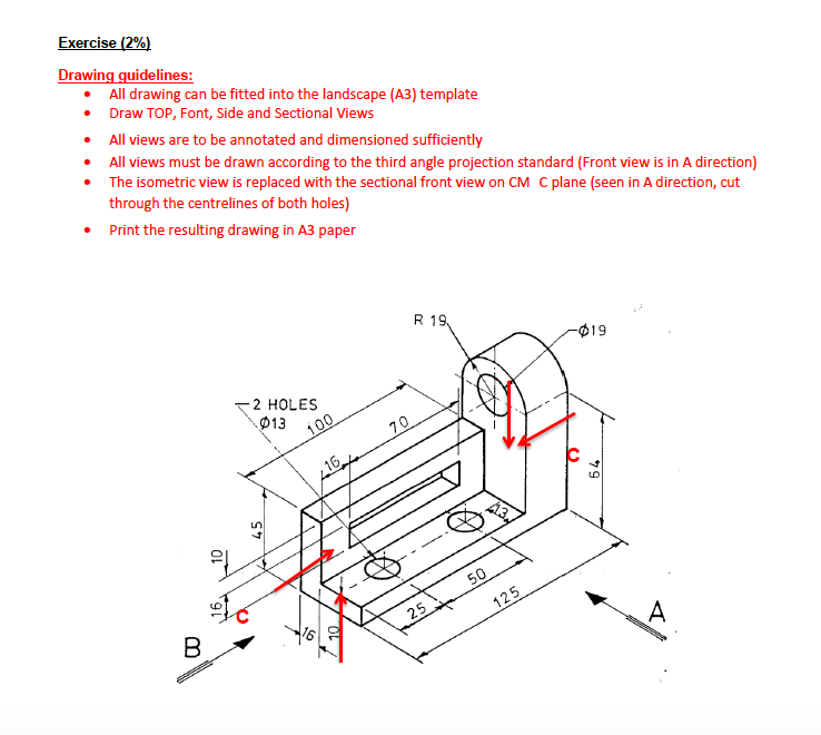 Solved Exercise (2\\%) Drawing guidelines: - All drawing can | Chegg.com