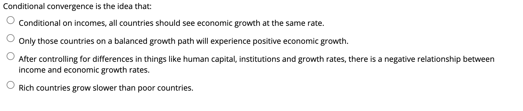 Solved Conditional convergence is the idea that: Conditional | Chegg.com