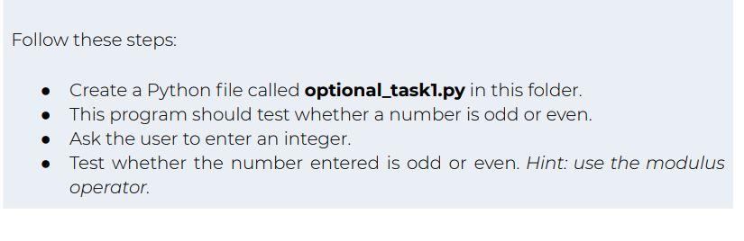 Solved Follow these steps: Create a Python file called | Chegg.com